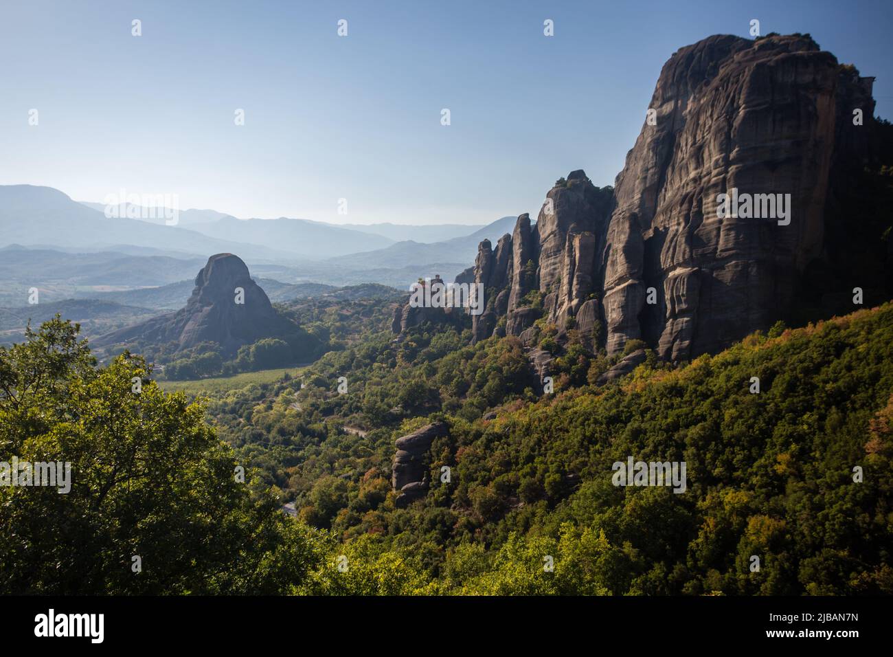 Scenes from Meteora, Greece Stock Photo - Alamy