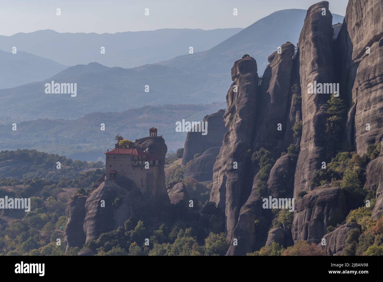 Scenes from Meteora, Greece Stock Photo - Alamy