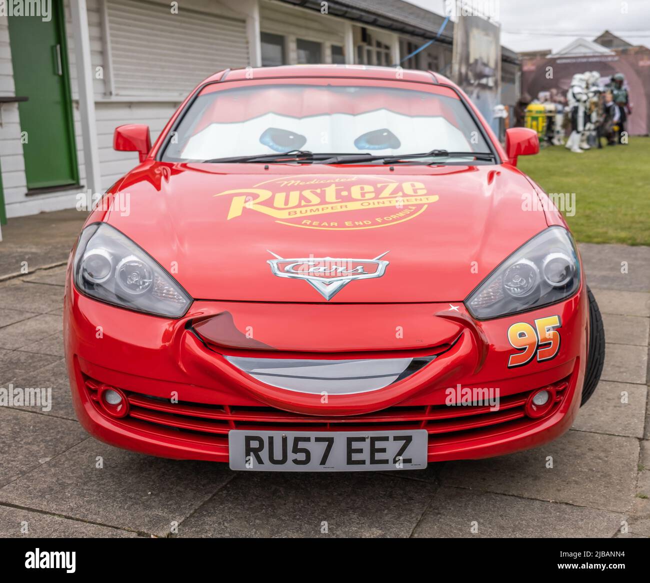 Great Yarmouth, Norfolk, UK – June 04 2022. Replica of Lightning ...