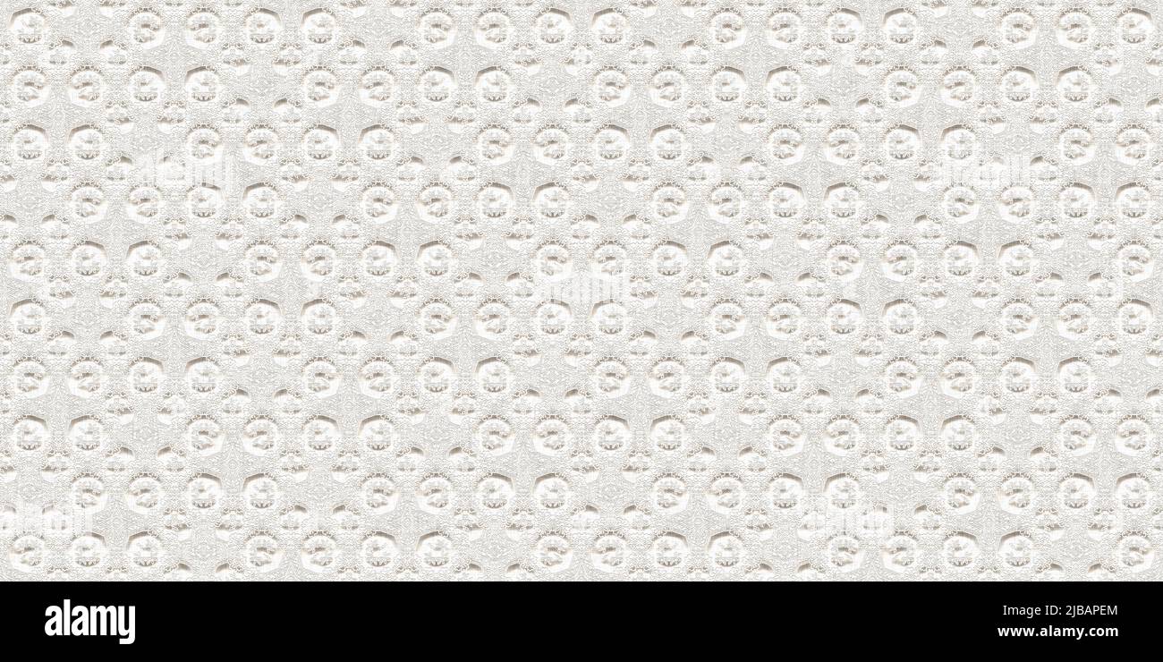 White on White linen lace effect border background. Minimal stylish ...