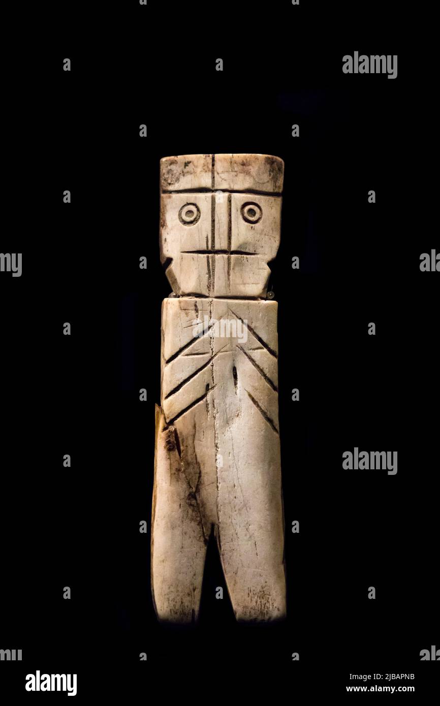 Leiden, The Netherlands - AUG 07, 2021: small human figurine from Gozo ...