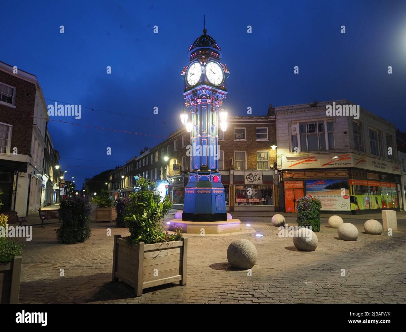 Sheerness, Kent, UK. 4th June, 2022. Sheerness Clock Tower which ...