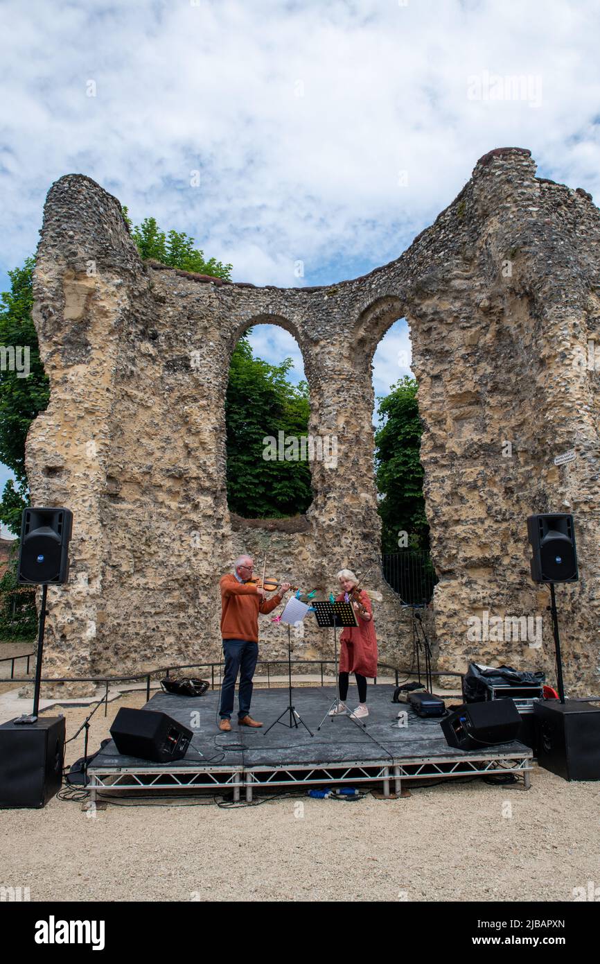 John and Jane Kane perform on the Acoustic Stage at Waterfest 2022 in ...