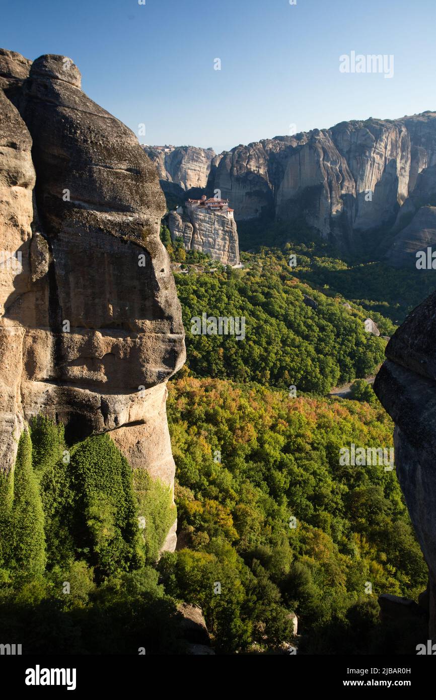Scenes from Meteora, Greece Stock Photo - Alamy