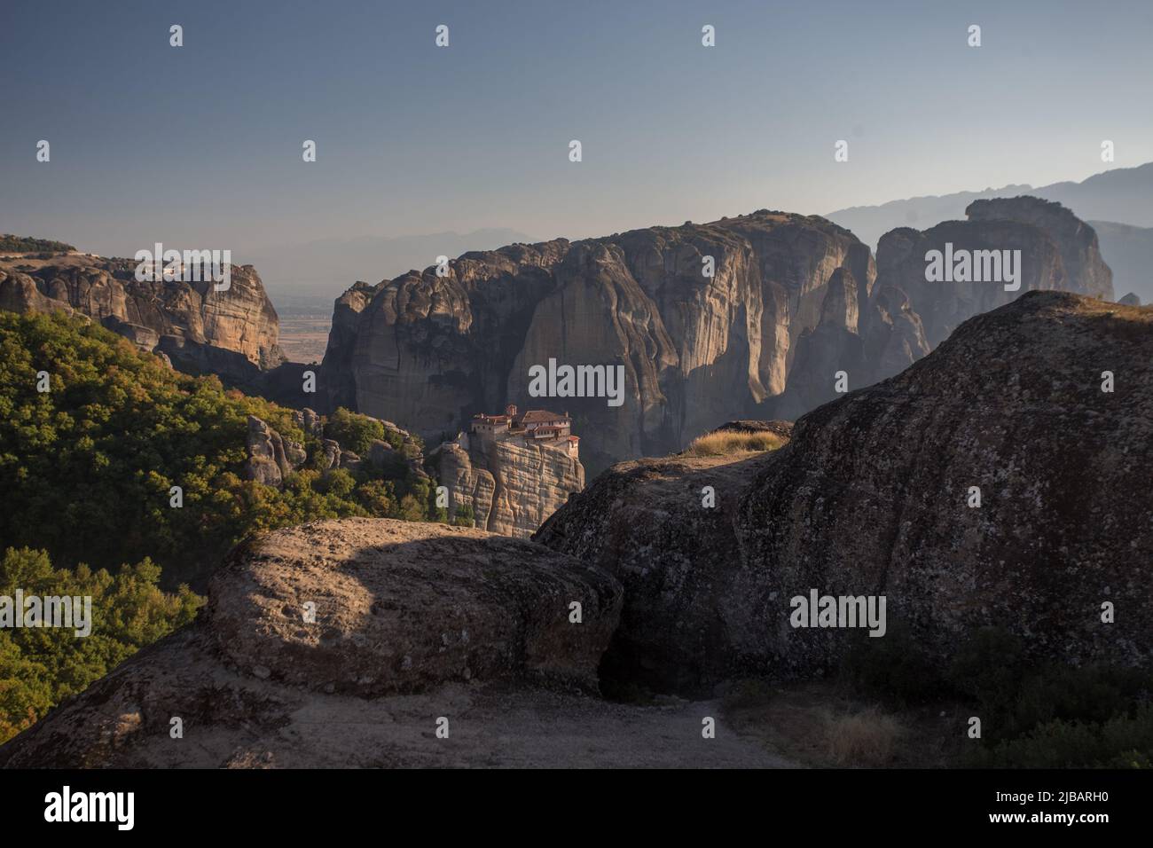 Scenes from Meteora, Greece Stock Photo - Alamy