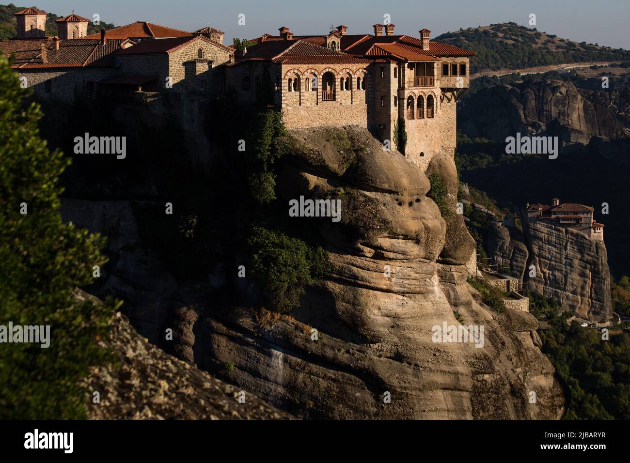 Scenes from Meteora, Greece Stock Photo - Alamy