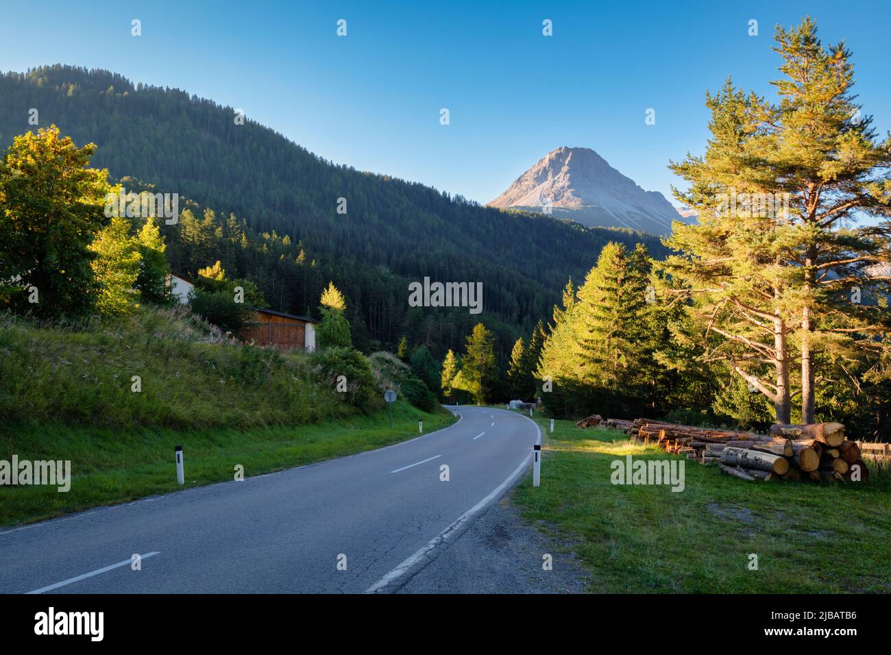 Lower engadine valley hi-res stock photography and images - Alamy
