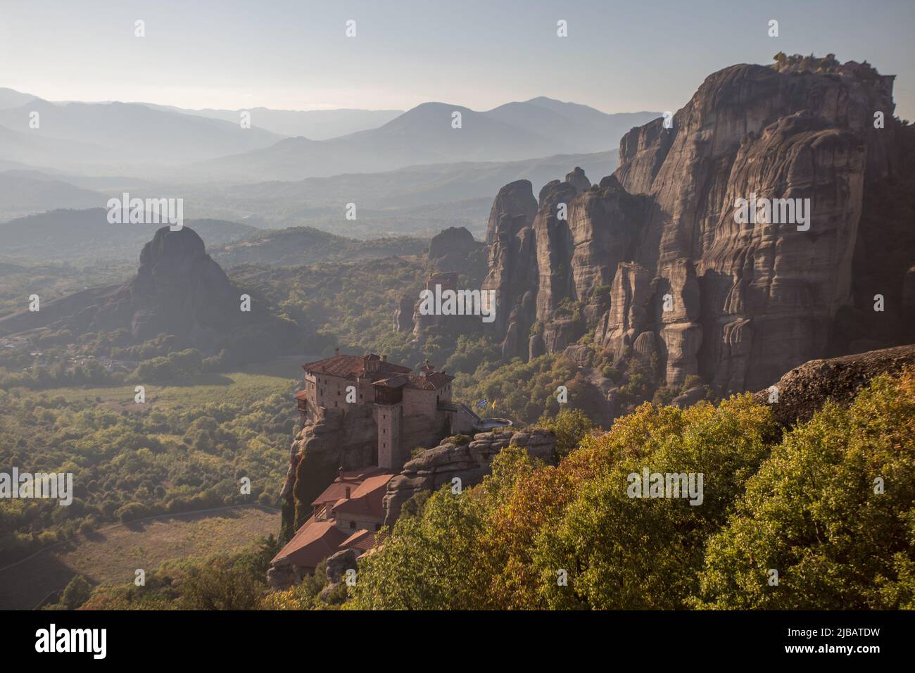 Scenes from Meteora, Greece Stock Photo - Alamy