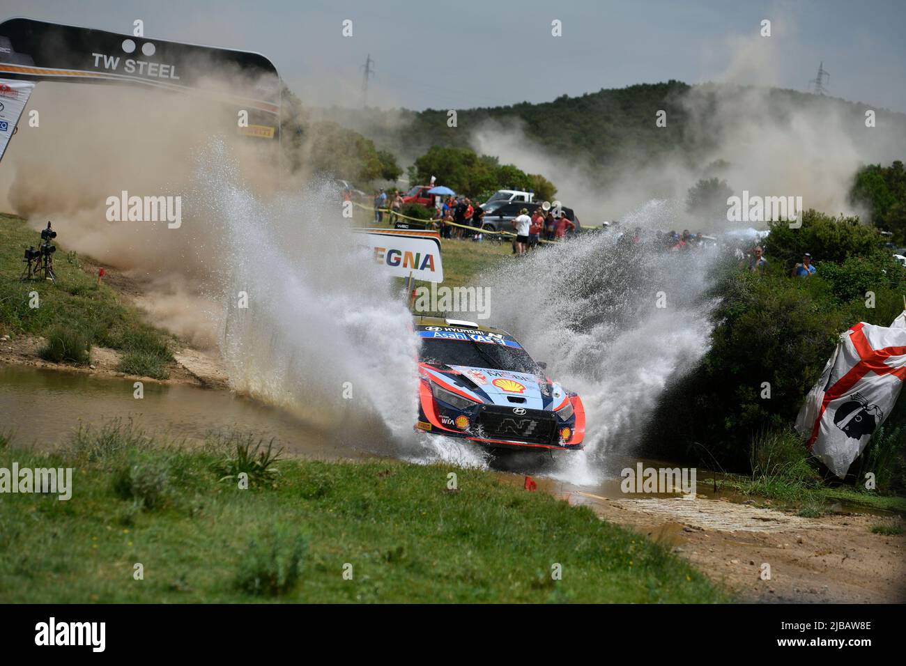 FIA World Rally Championship Italia Sardegna ,Jun 04 , 2022 HYUNDAI ...