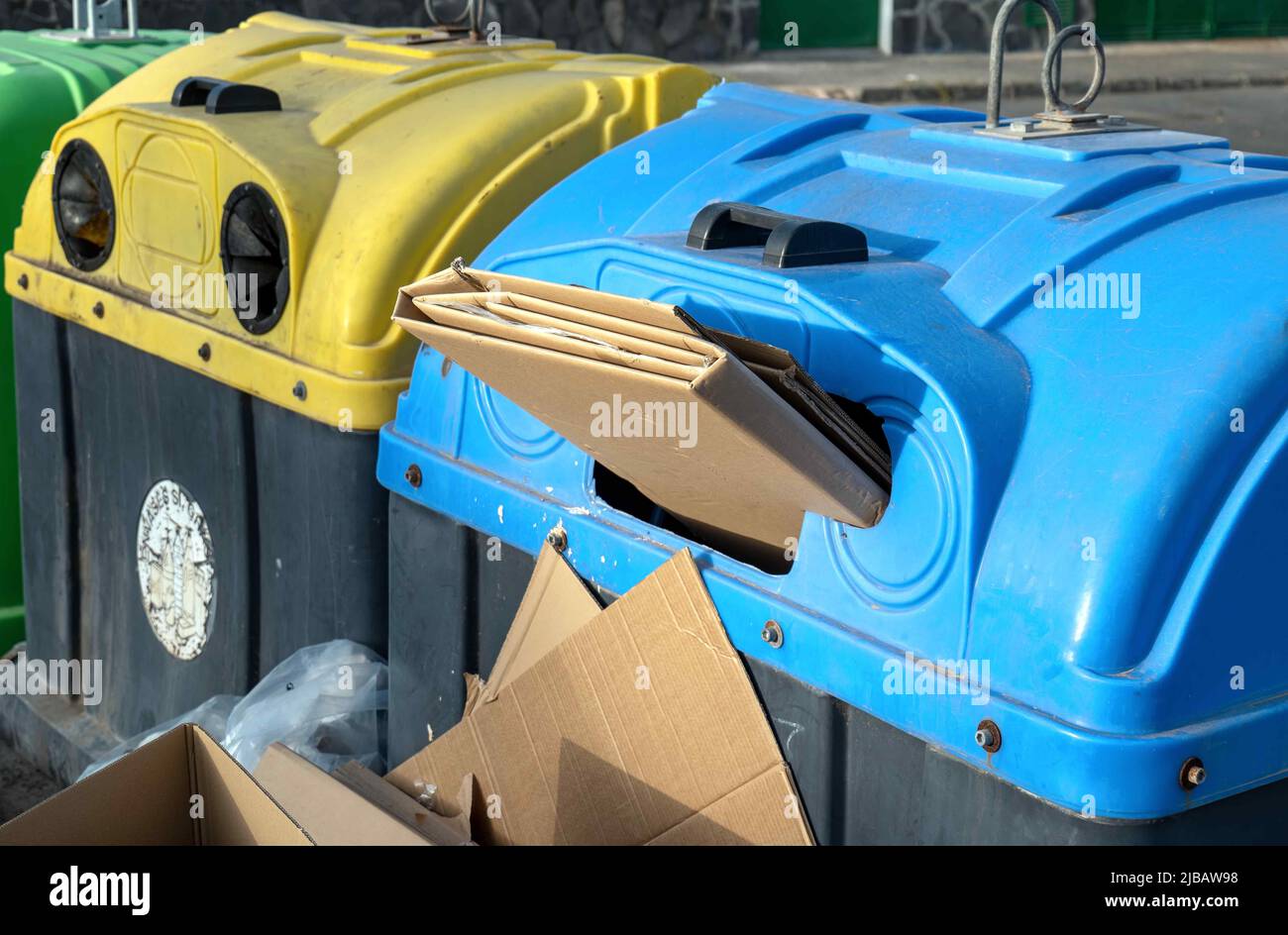 Residual waste container hi-res stock photography and images - Alamy