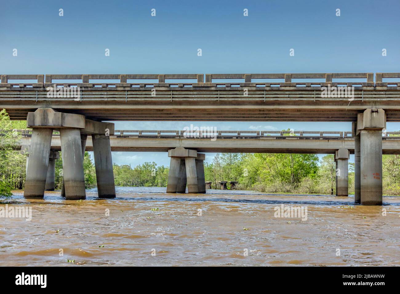The Atchafalaya Basin Bridge Stock Photo - Alamy