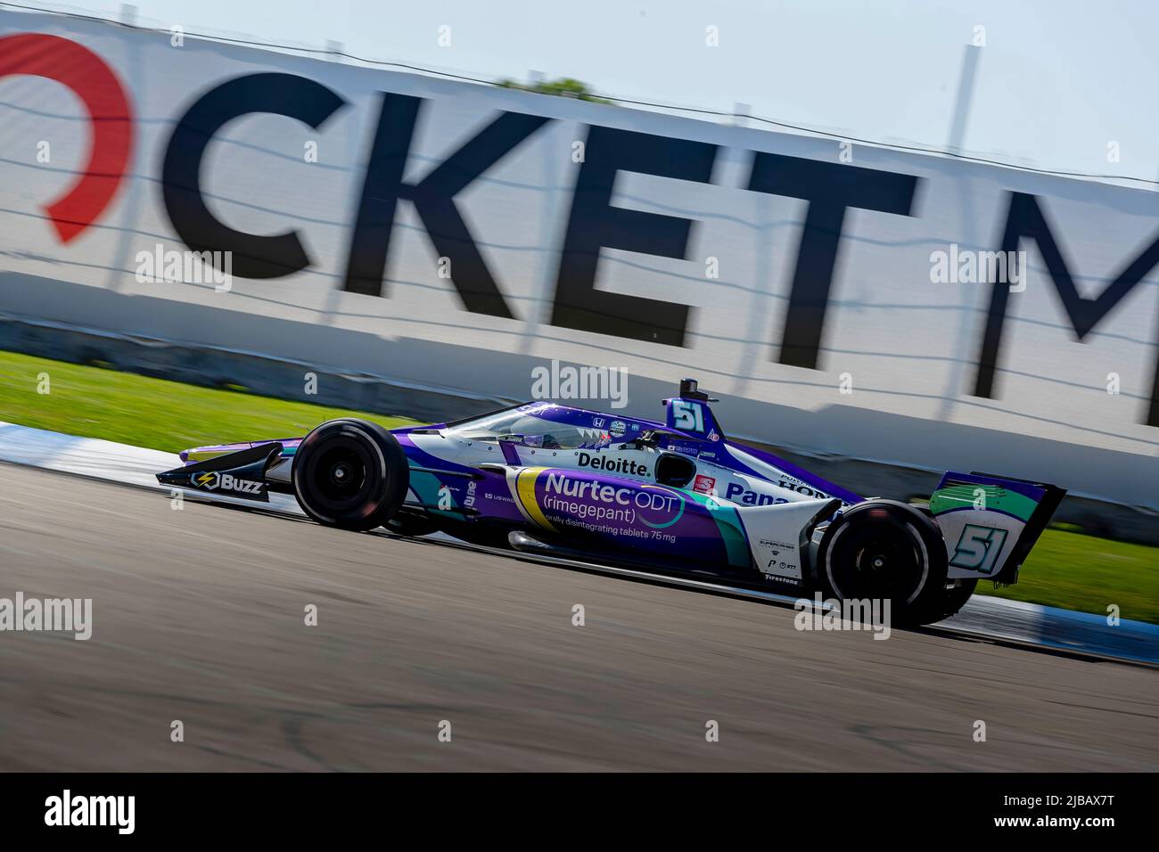 Detroit, MI, USA. 3rd June, 2022. TAKUMA SATO (51) of Tokyo, Japan ...