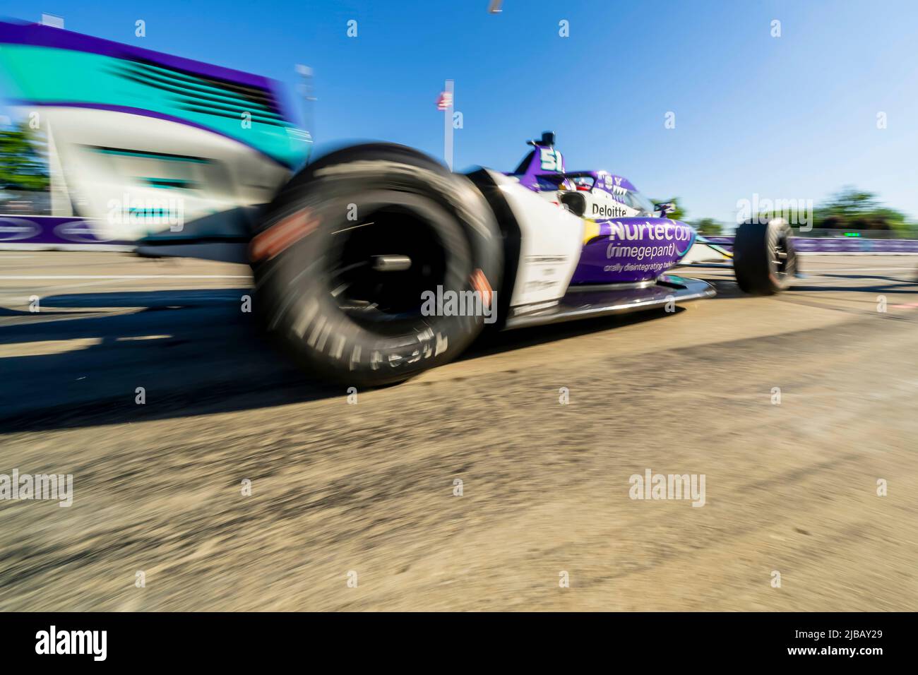 Detroit, MI, USA. 4th June, 2022. TAKUMA SATO (51) of Tokyo, Japan ...
