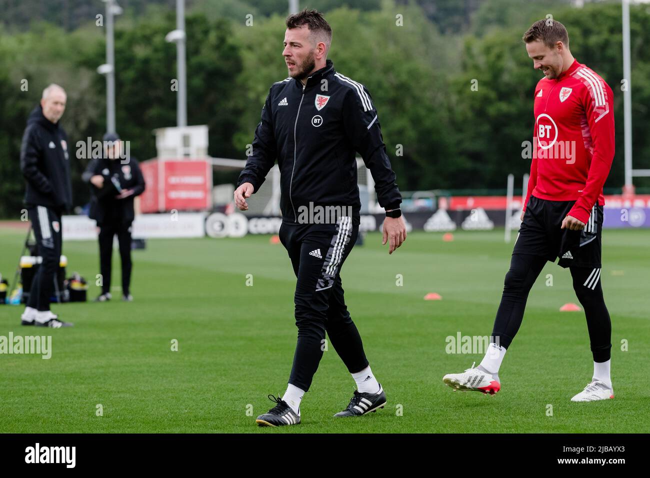 PONTYCLUN, WALES - 04 JUNE 2022: Wales’ Sports Science Ronan Kavanagh ...