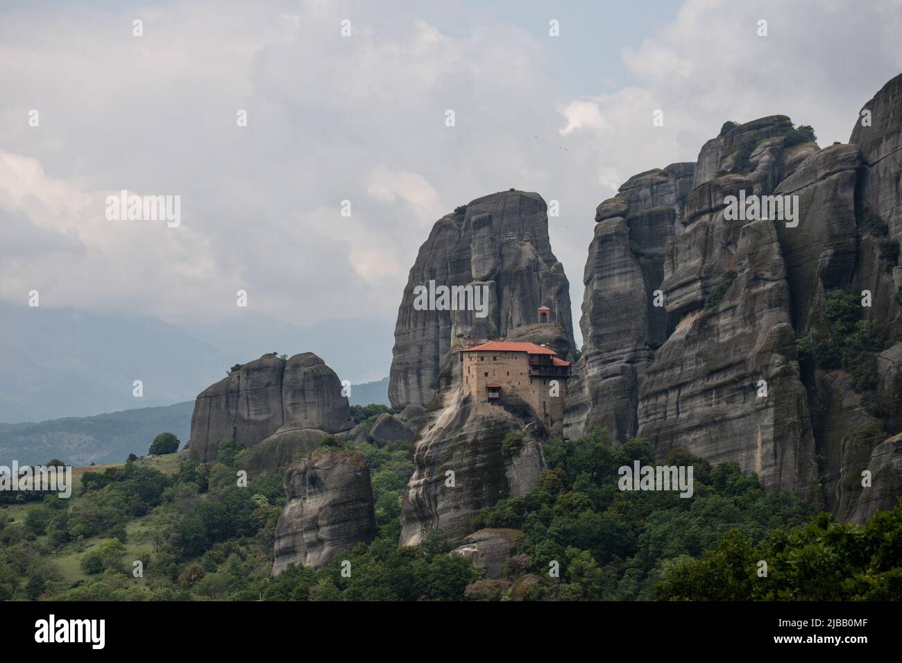 Scenes from Meteora, Greece Stock Photo - Alamy