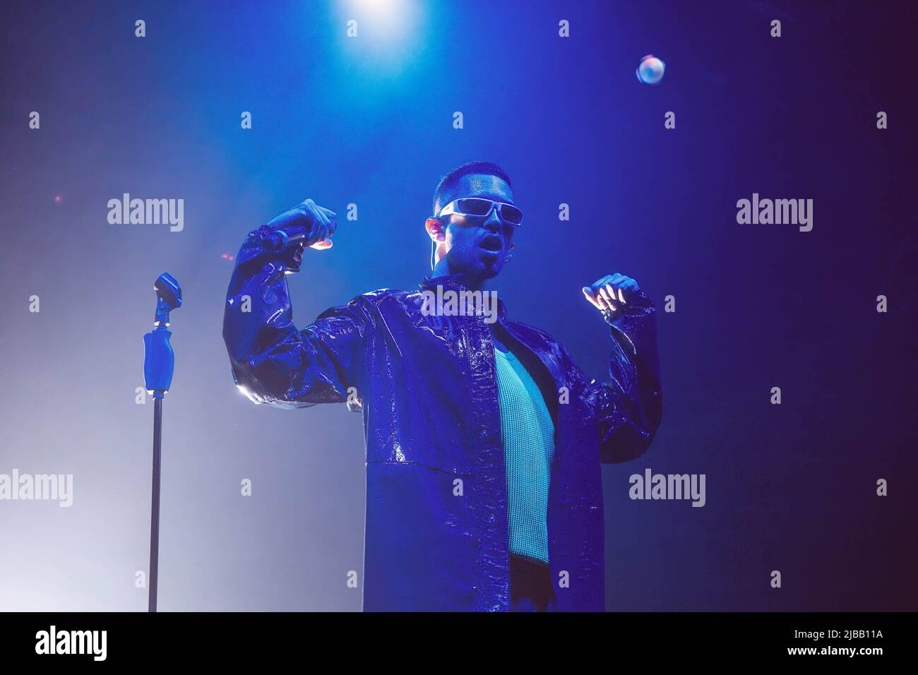 Alessandro Mahmoud professionally known as Mahmood performs live in ...