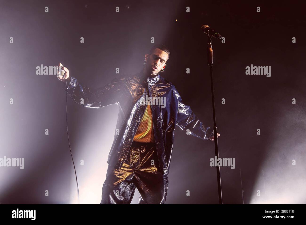 Alessandro Mahmoud professionally known as Mahmood performs live in ...
