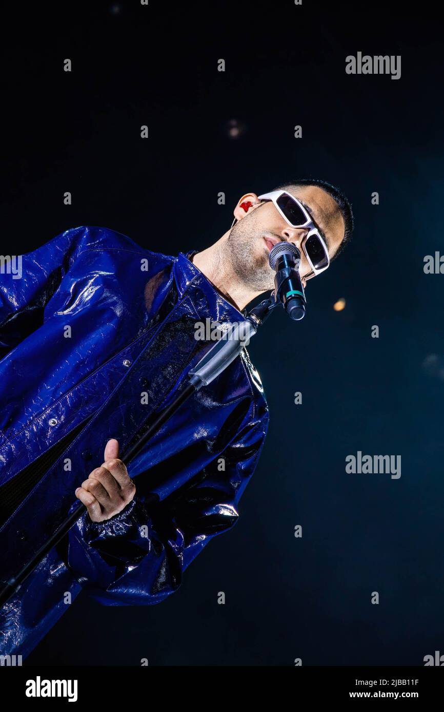 Alessandro Mahmoud professionally known as Mahmood performs live in ...