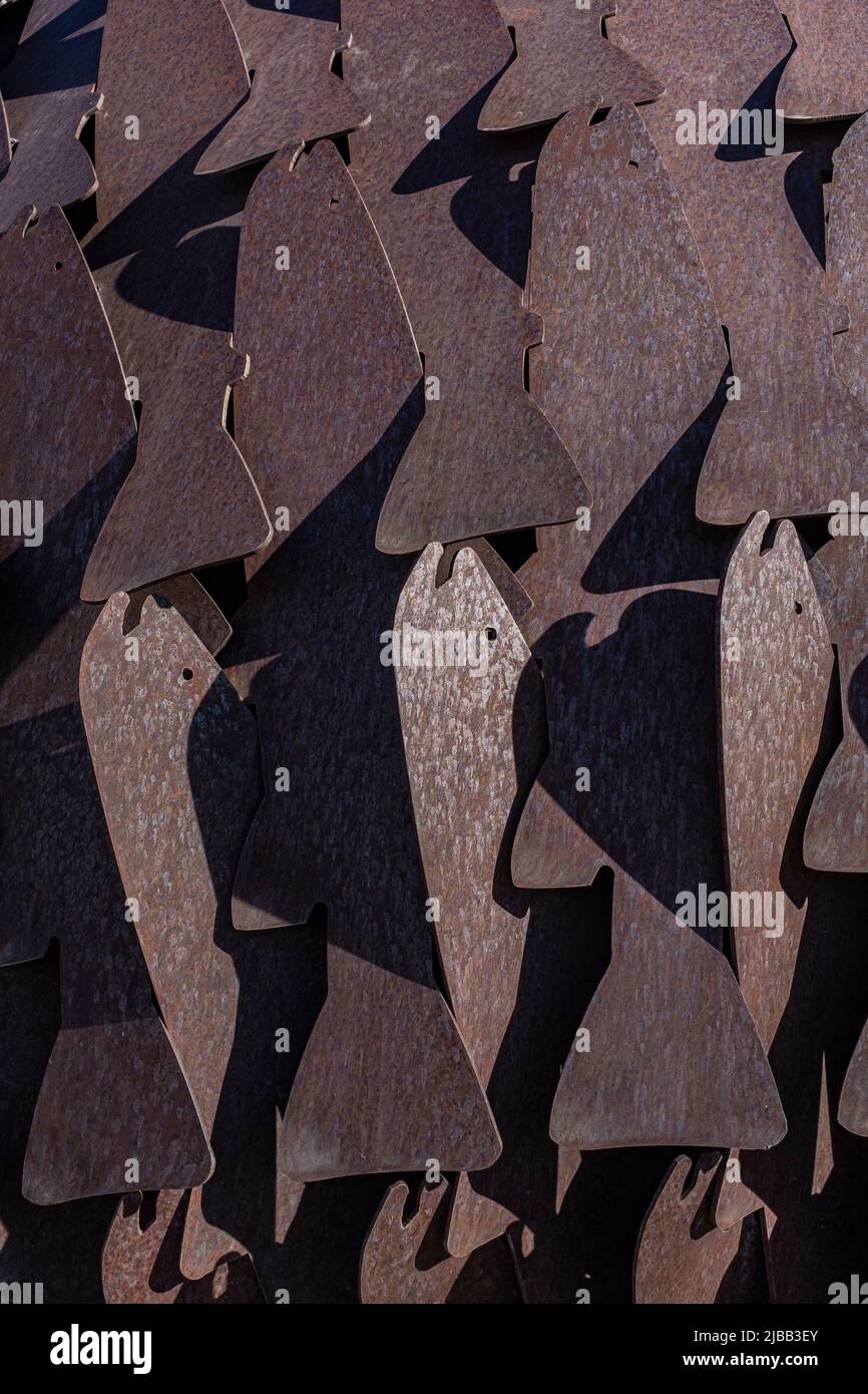 public art in Tingley Beach Aquatic Park, Albuquerque, New Mexico ...