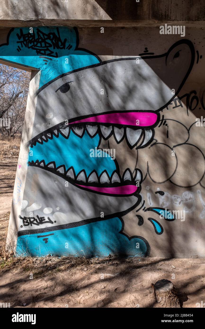 Albuquerque, New Mexico graffiti Stock Photo - Alamy