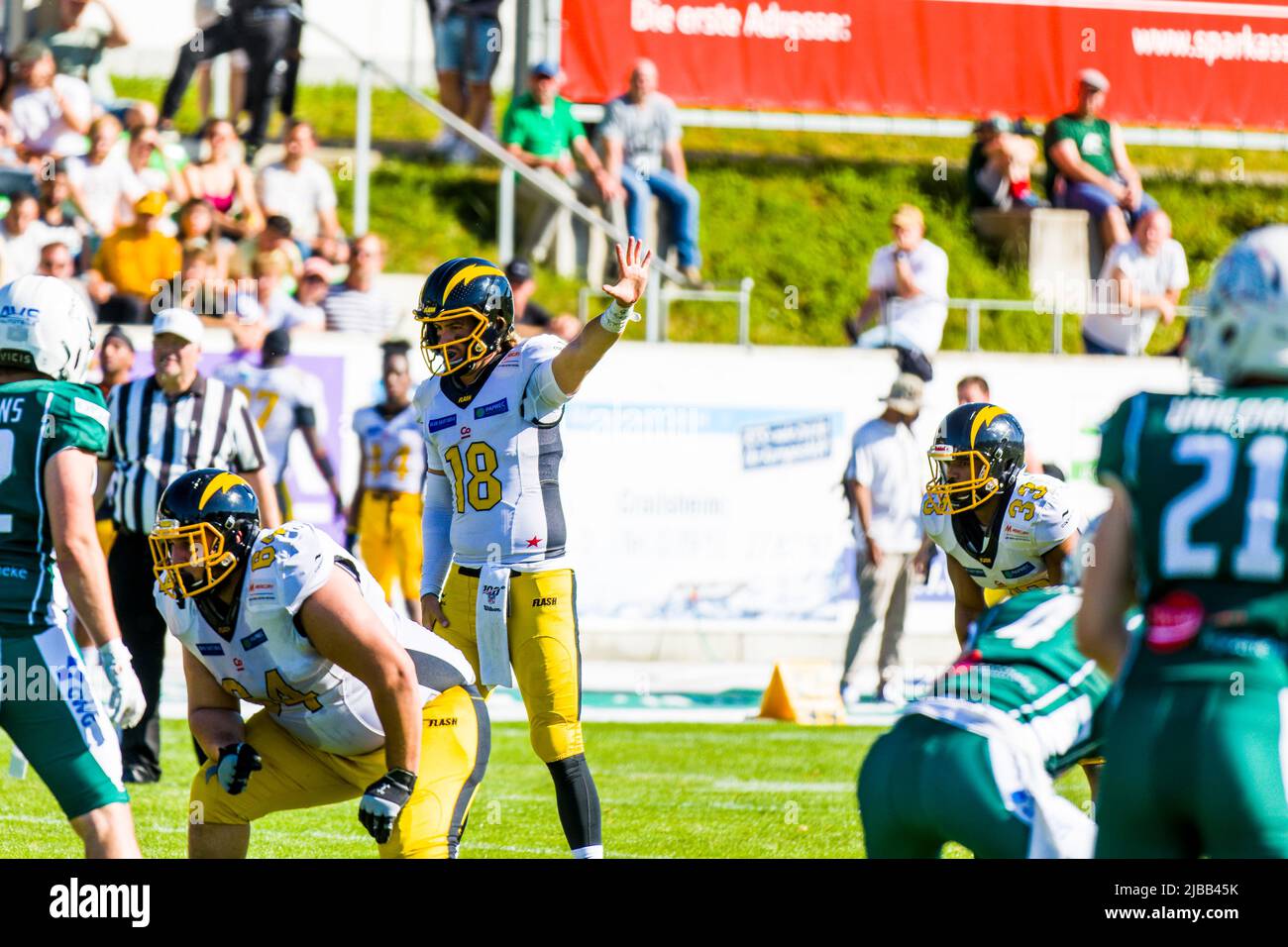 Central European Football League, CEFL Semi-Finals. 04.June 2022 ...