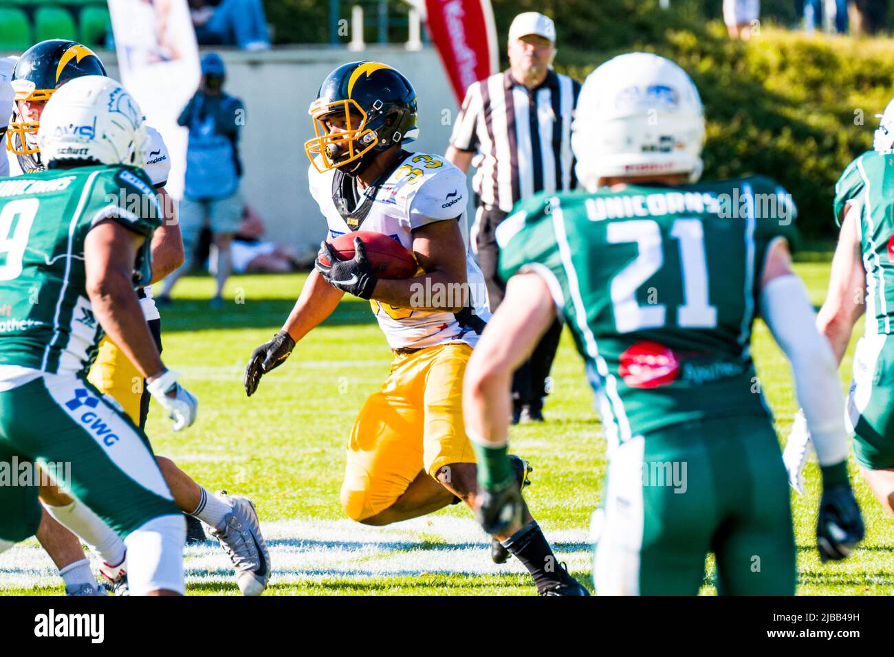 Central European Football League, CEFL Semi-Finals. 04.June 2022 ...