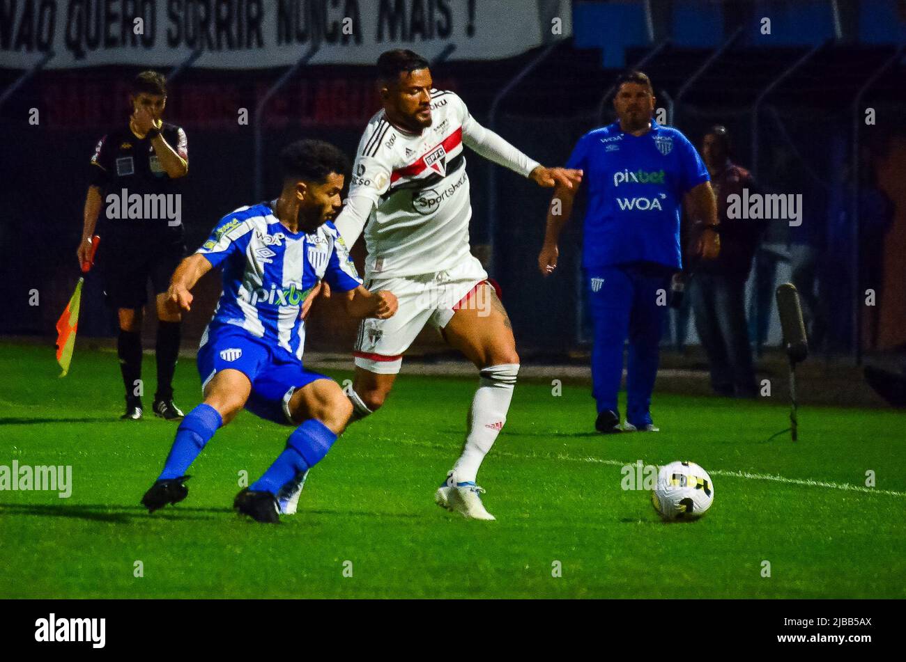 SC - Florianopolis - 06/04/2022 - BRAZILIAN A 2022 - AVAI X SAO PAULO ...