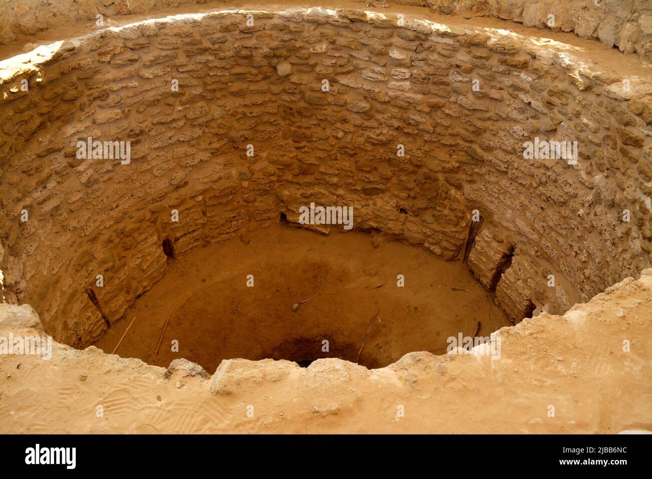 Prophet Moses Springs, Water wells and palms in Sinai Peninsula, Ras ...