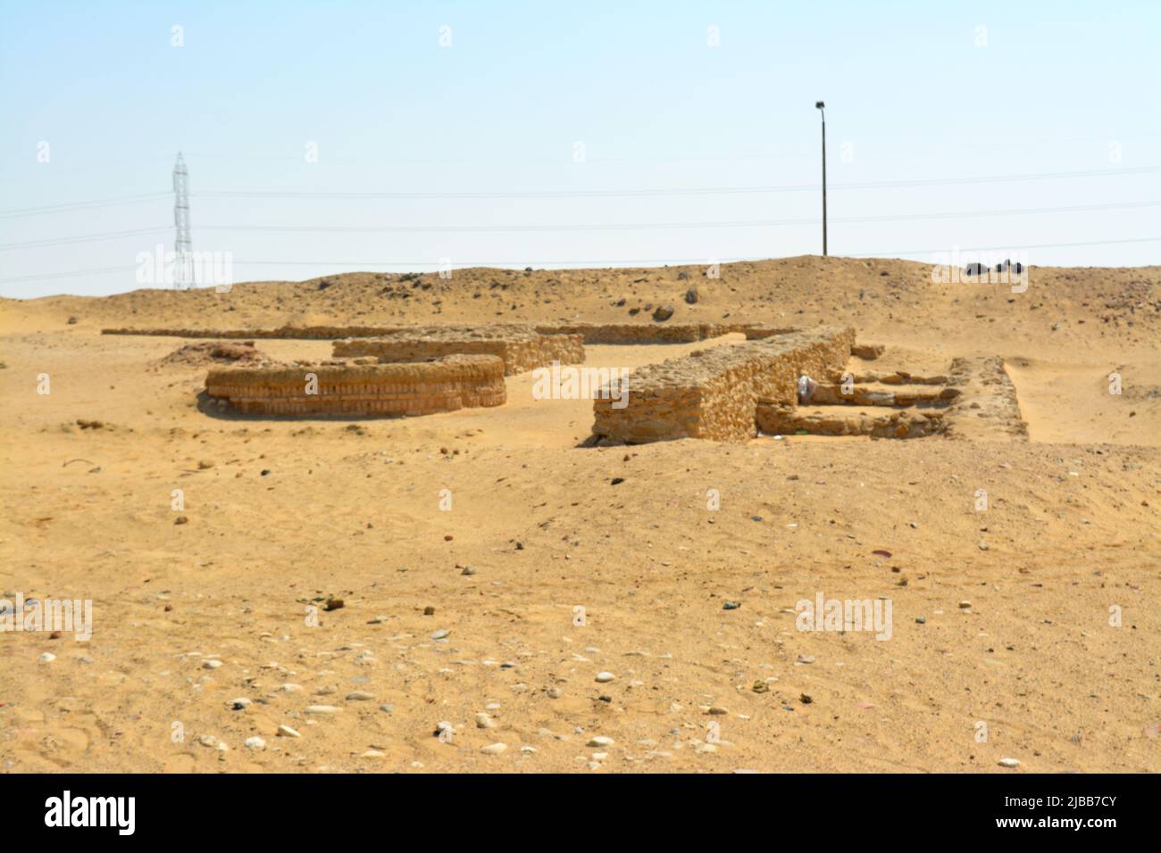 Prophet Moses Springs, Water wells and palms in Sinai Peninsula, Ras ...