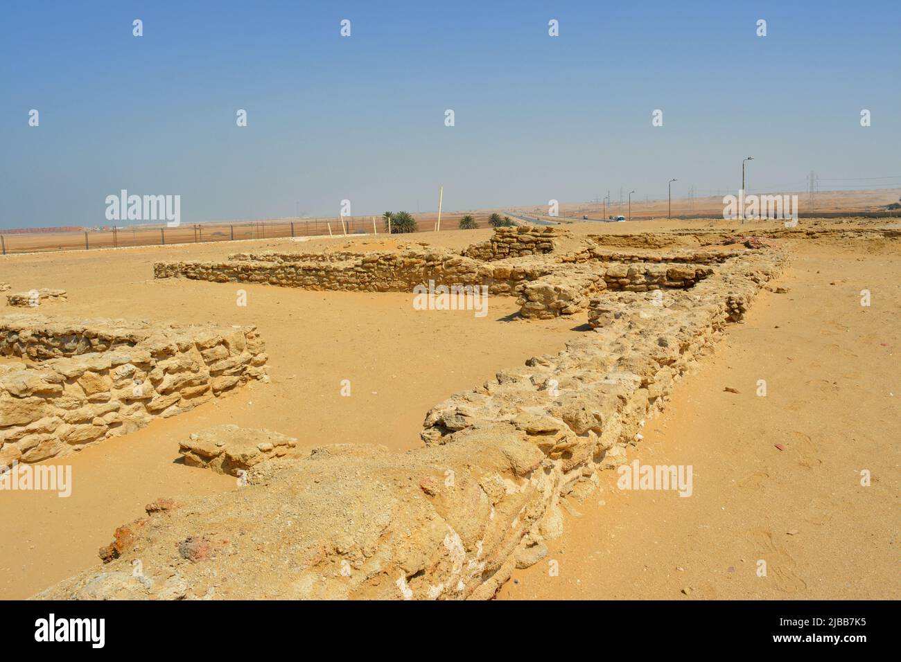 Prophet Moses Springs, Water wells and palms in Sinai Peninsula, Ras ...