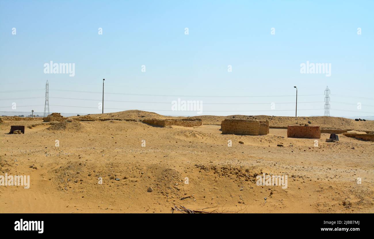 Prophet Moses Springs, Water wells and palms in Sinai Peninsula, Ras ...