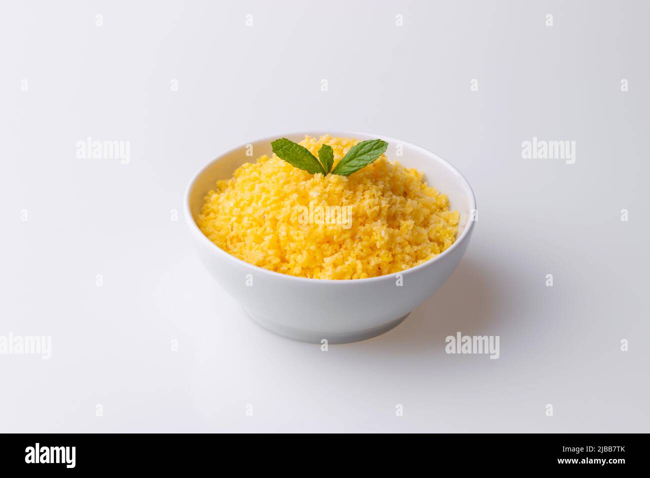 Brazilian Northeast Couscous (Cuscuz Nordestino). Maize couscous on ...