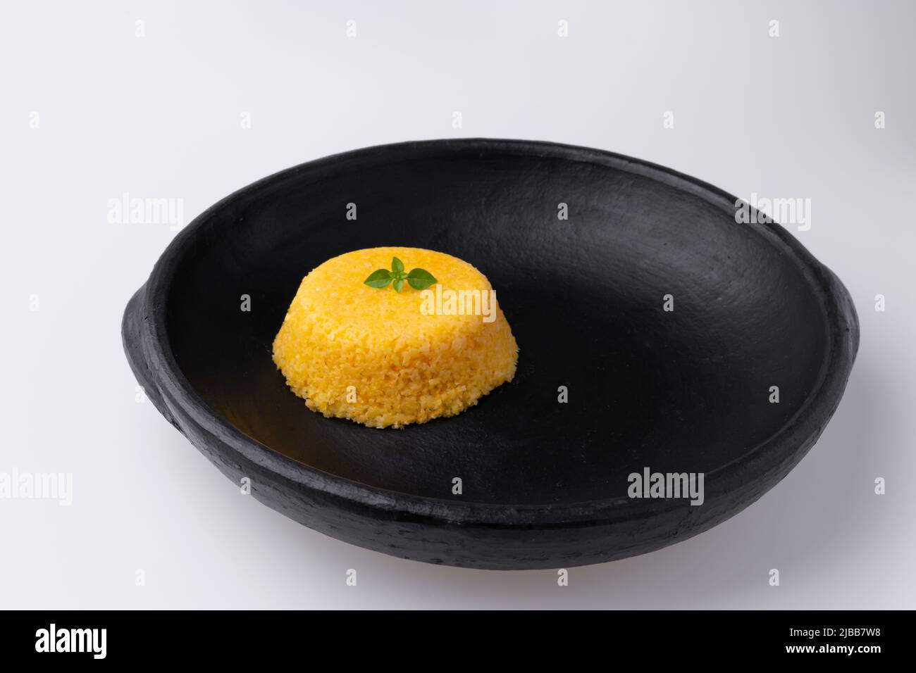 Brazilian Northeast Couscous (Cuscuz Nordestino). Maize couscous on ...