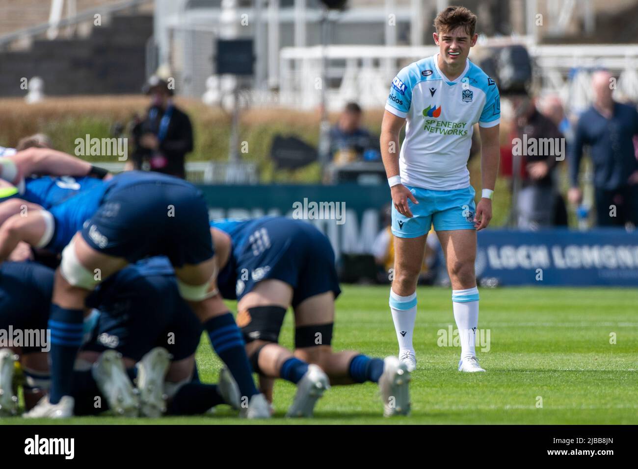 Dublin, Ireland. 04th June, 2022. Ali Price of Glasgow during the ...