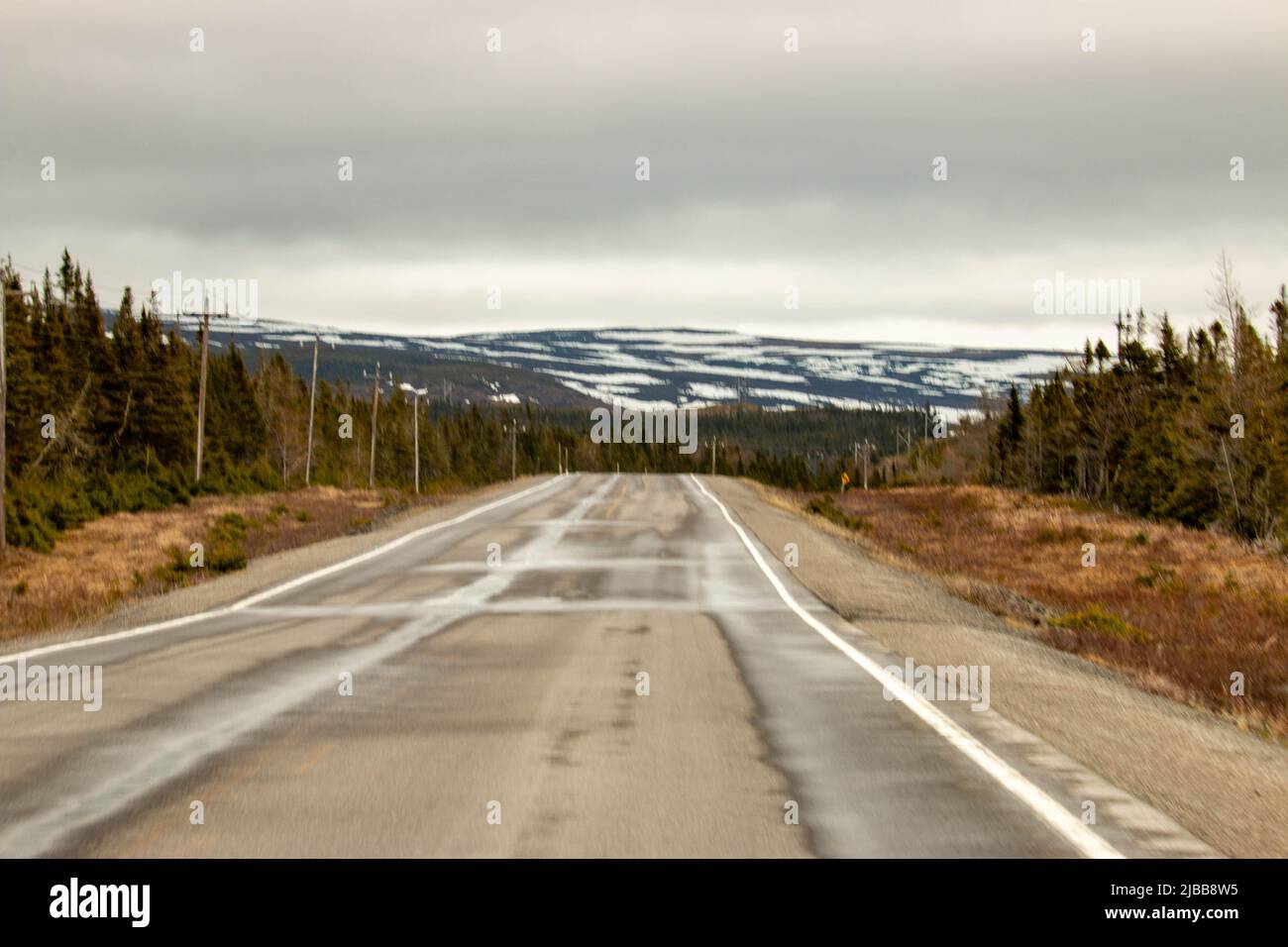 Newfoundland highway scenery hi-res stock photography and images - Alamy