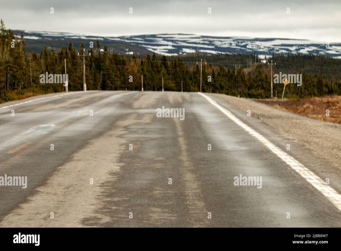 Newfoundland highway scenery hi-res stock photography and images - Alamy