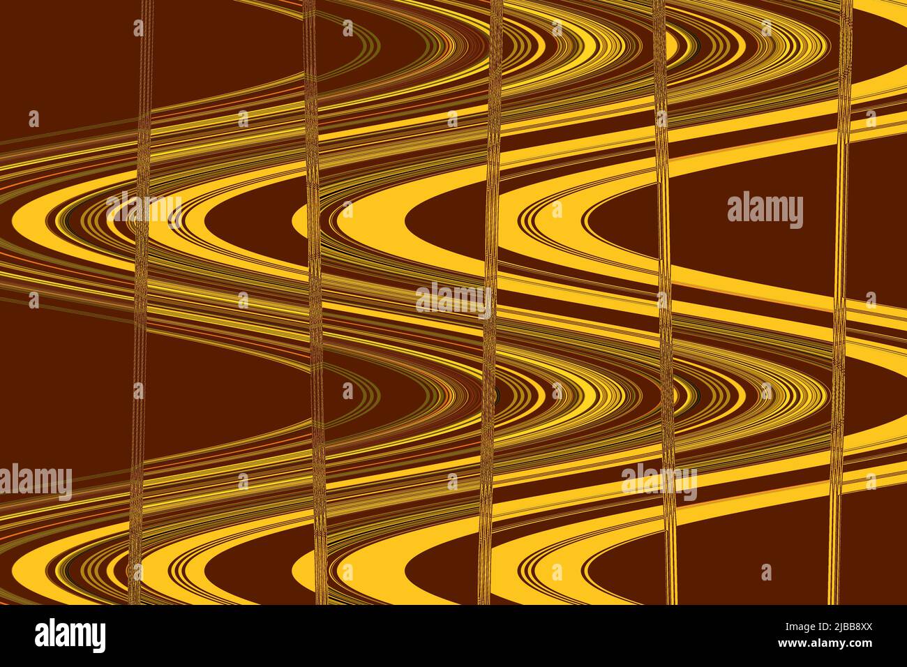 Abstract and contemporary digital art waves design Stock Photo - Alamy