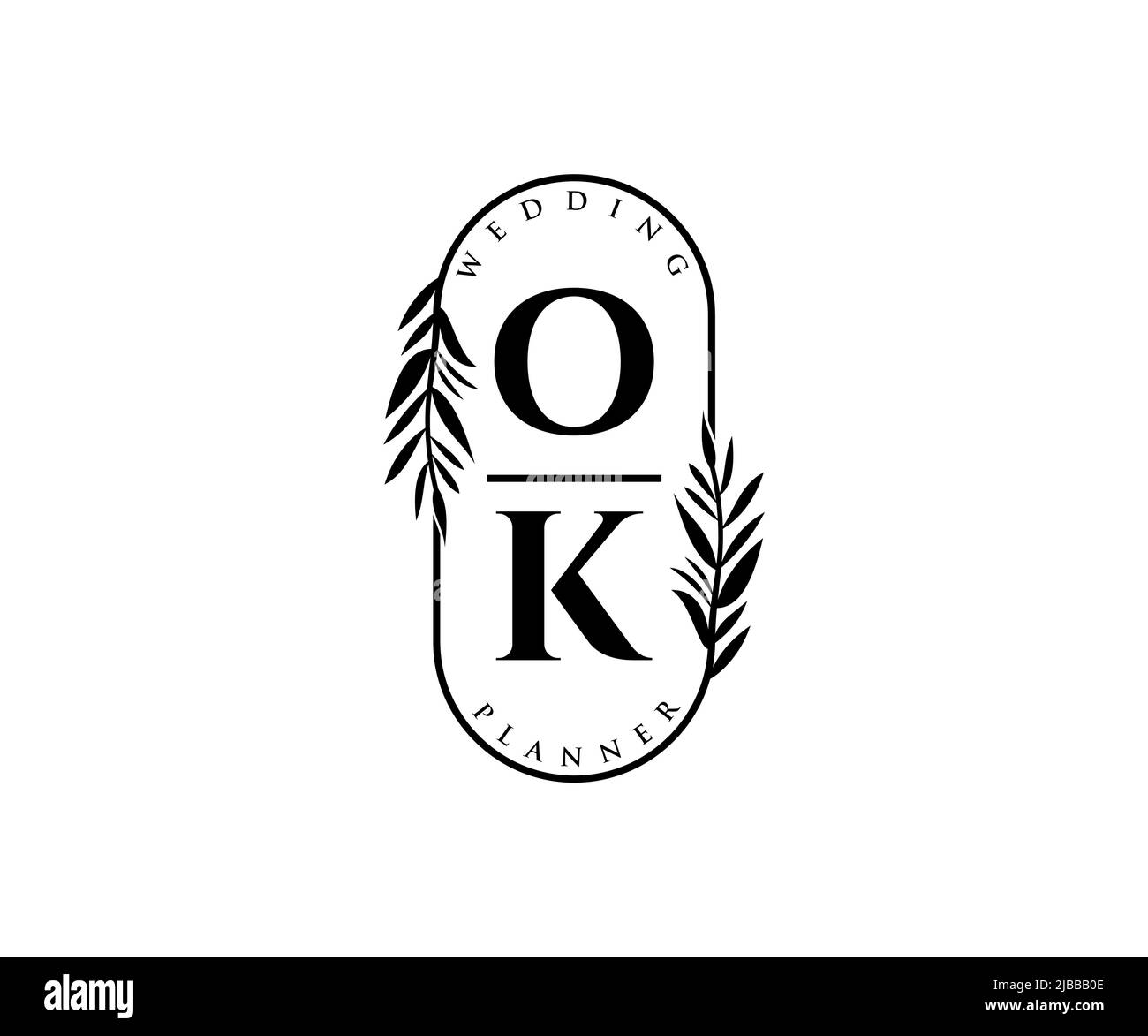 Initials ok Cut Out Stock Images & Pictures - Alamy