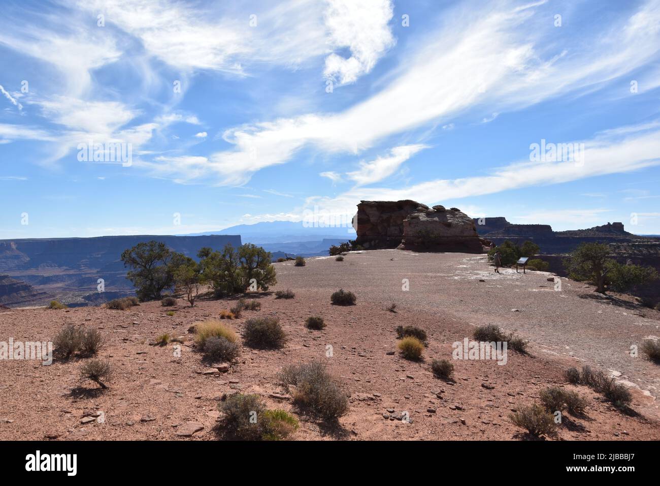Red Rock Desert near Moab known for Dead Horse Canyon, Arches, and ...