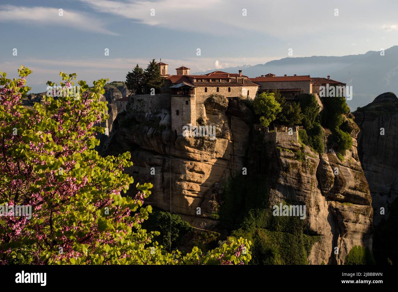 Scenes from Meteora, Greece Stock Photo - Alamy
