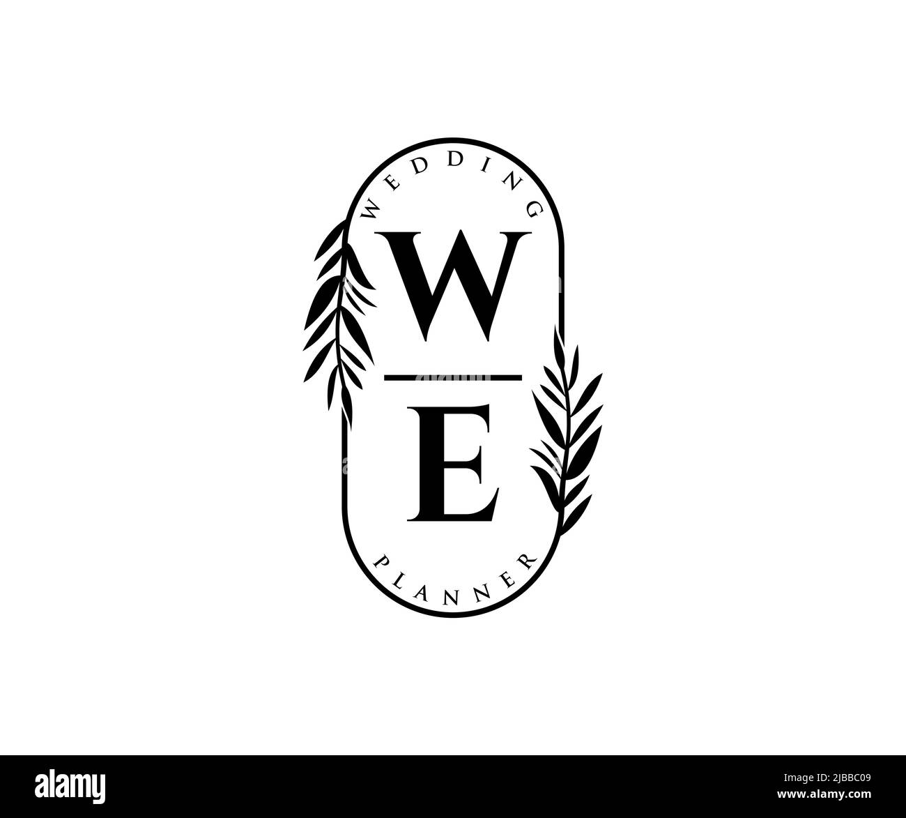 Monogram and date Cut Out Stock Images & Pictures - Alamy