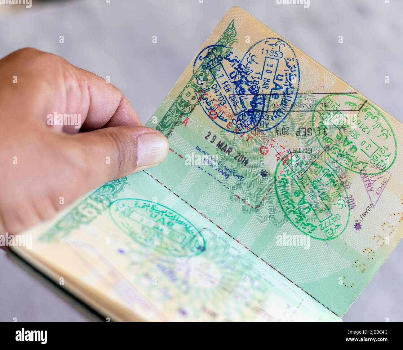 Exit stamps hi-res stock photography and images - Alamy