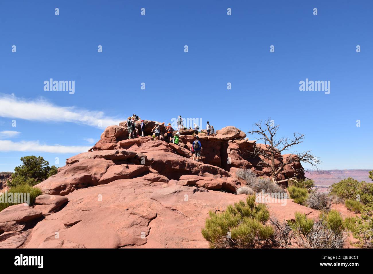 Red Rock Desert near Moab known for Dead Horse Canyon, Arches, and ...