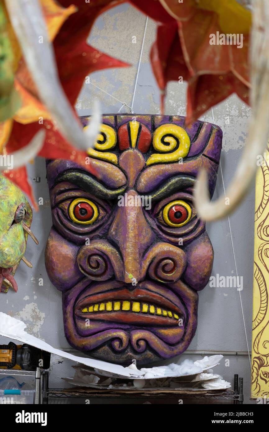 Seattle, Washington, USA. 4th June, 2022. Fantastical papier-mâché ...