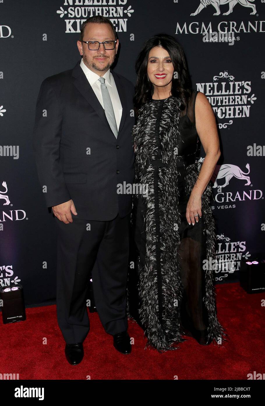 Las Vegas, NV, USA. 4th June, 2022. Kevin Jonas, Denise Jonas at ...