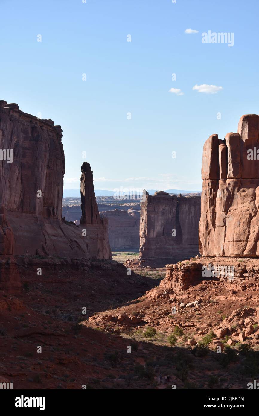 Red Rock Desert near Moab known for Dead Horse Canyon, Arches, and ...