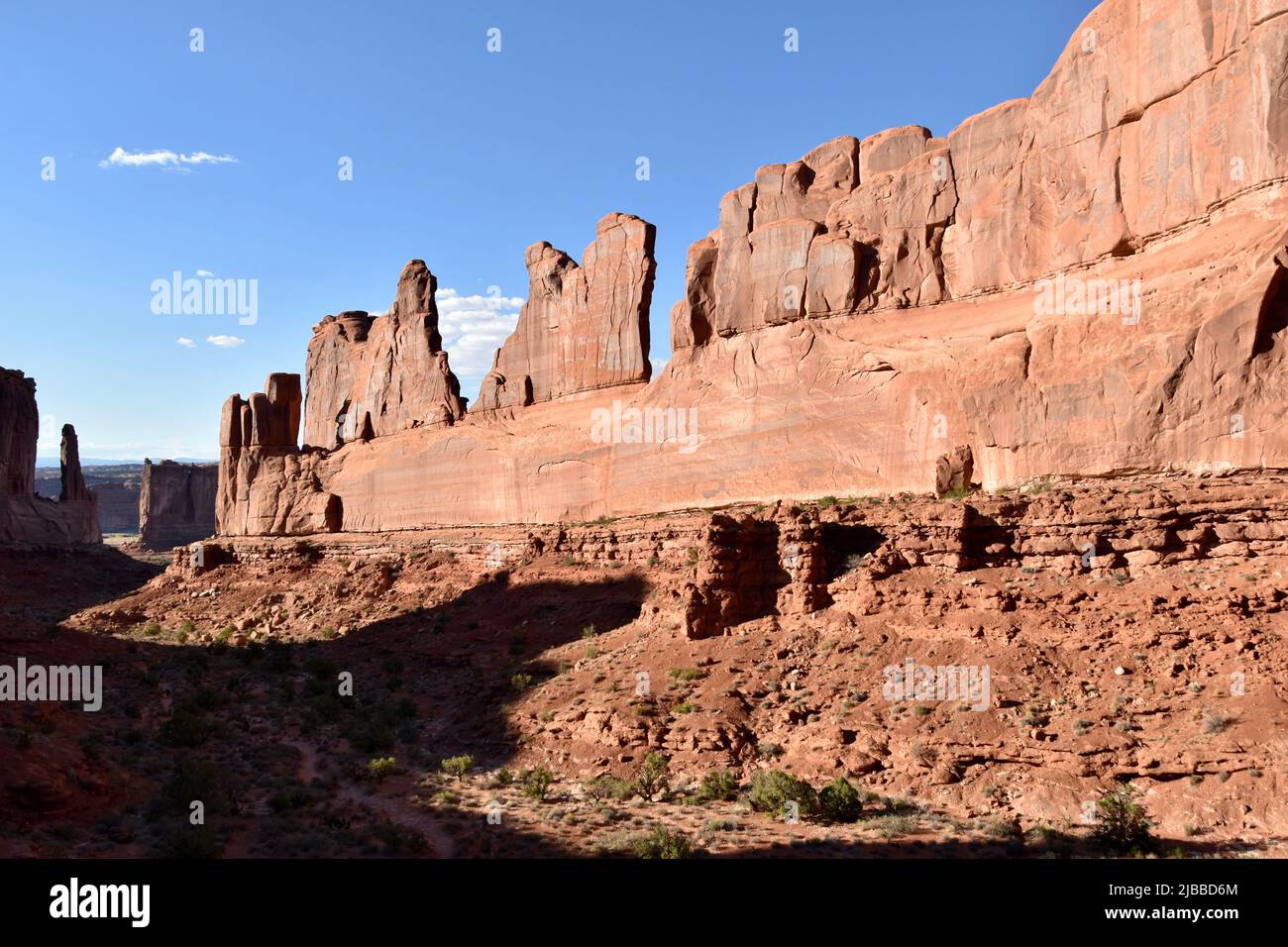 Red Rock Desert near Moab known for Dead Horse Canyon, Arches, and ...