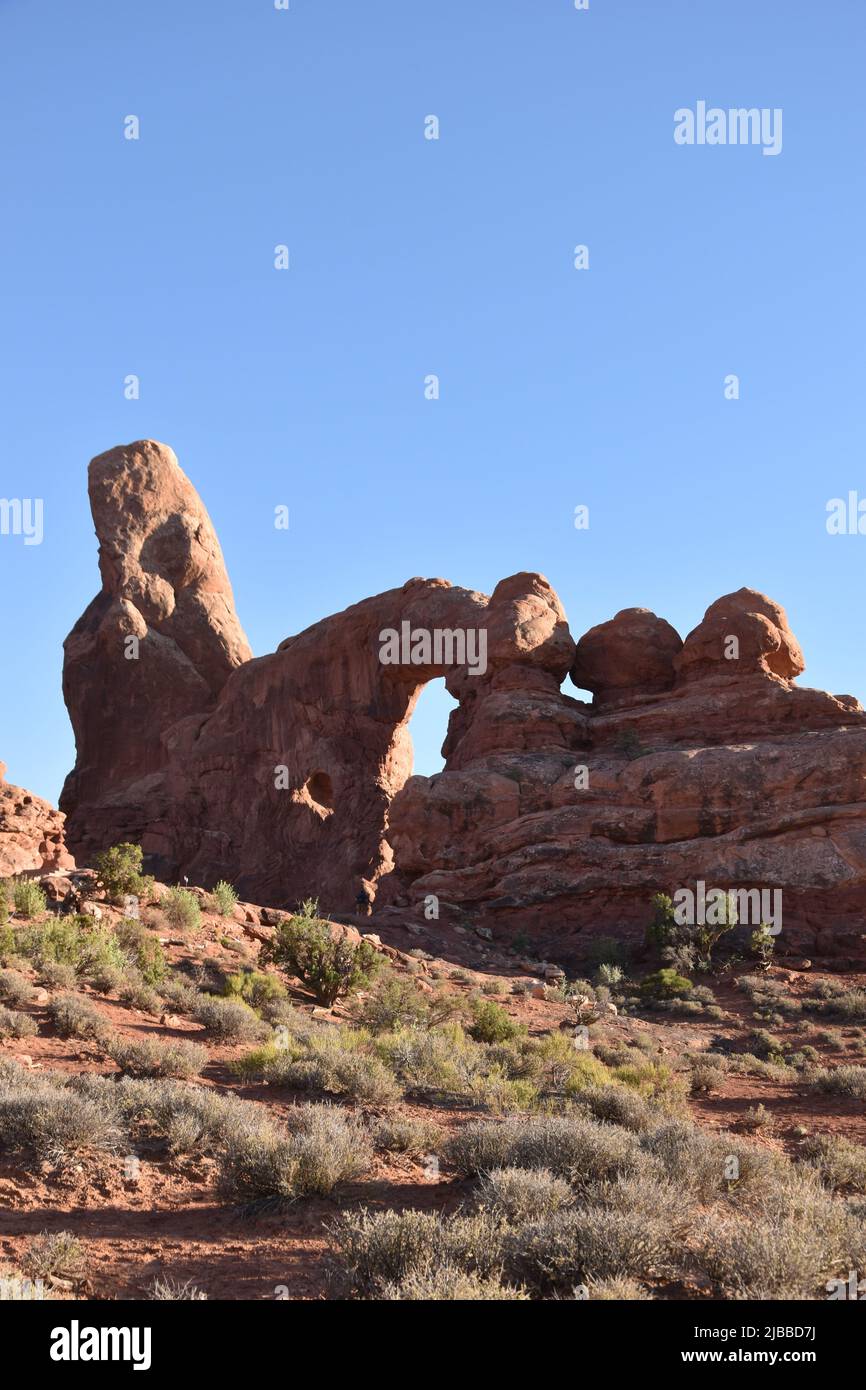 Red Rock Desert near Moab known for Dead Horse Canyon, Arches, and ...