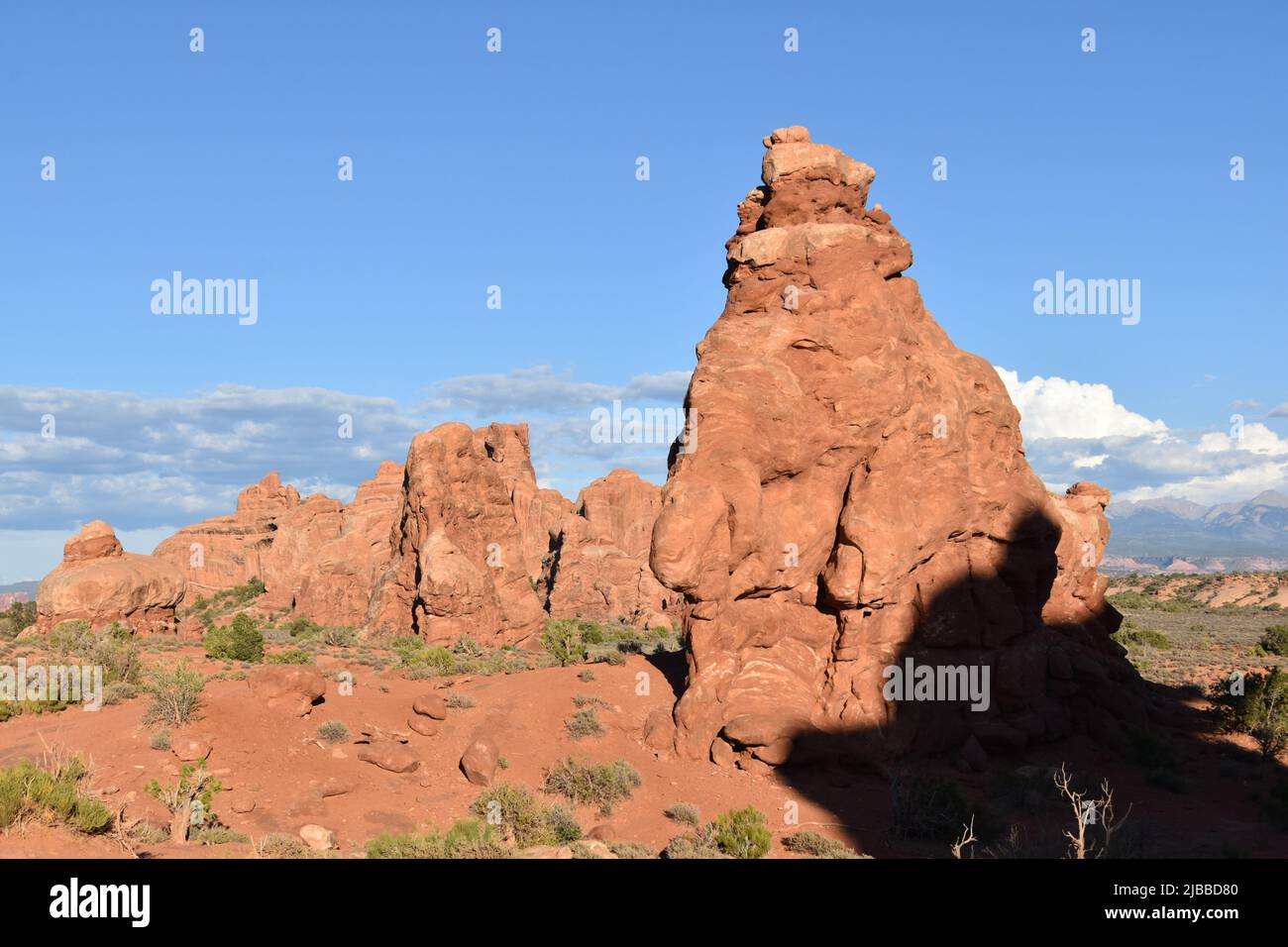 Red Rock Desert near Moab known for Dead Horse Canyon, Arches, and ...