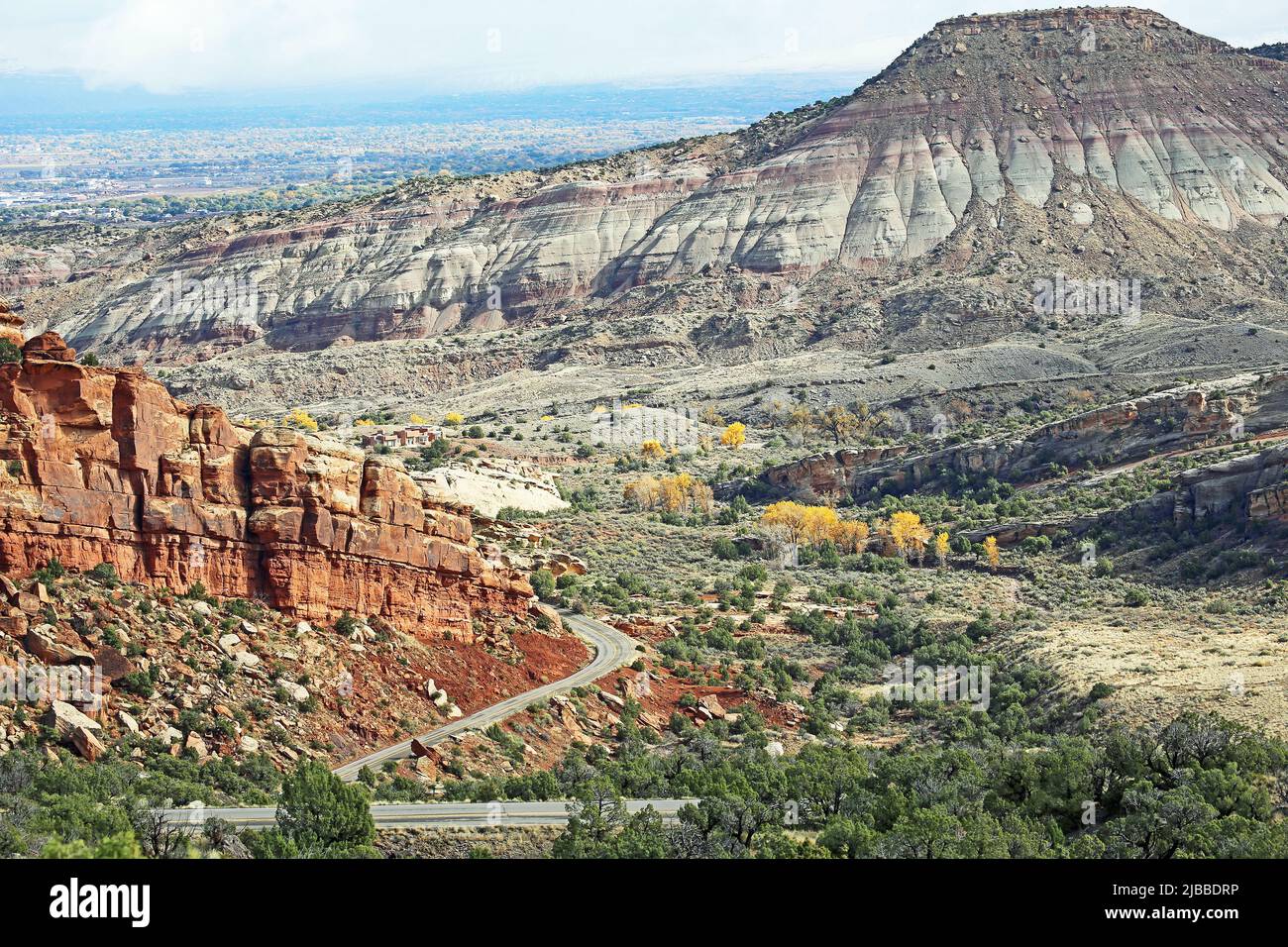 Colorful rock formation - Colorado Stock Photo - Alamy
